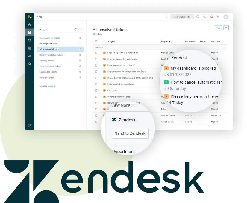 Zendesk Integration: Chat-to-Ticket + Sync | Byra